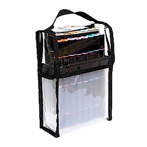 Totally-Tiffany EZ2O Sara Buddy Bag - Ideal for Storing Spectrum Noir Triblend Markers Storage - 2 Pack, 9 x 6 x 2 Inches