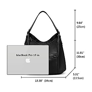 YALUXE Crossbody-Bag-for-Women Genuine Leather Fashion Handbags Chain small