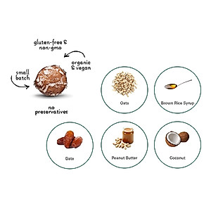 Lord Jameson Coco Crush Organic Dog Treats, Organic Dog Treats Made with Peanut Butter and Coconut, 6 oz. Bag