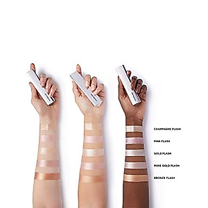 Hourglass Vanish Flash Highlighting Stick in Champagne Flash. Seamless and Long-wearing. Vegan and Cruelty-Free.