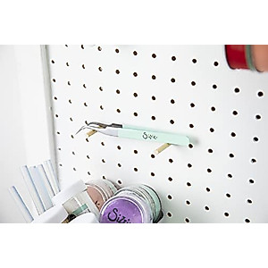 Sizzix Curved Fine Tip Tweezers for Intricate Projects, Scrapbooking, Cardmaking, One Size, Multi Color, Multicolour