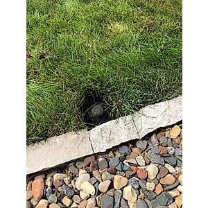 Keyfit Tools Power Sprinkler Head Trimmer 4" Diameter Trim Your Rotors & Spray Heads in Seconds! for Overgrown Sprinklers & Clean Appearance Adjustment Replacement & Raising Cordless Drill Attachment