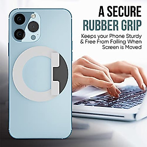 Capstone Continuity Camera Mount for MacBook Laptops | Works with iPhone 12, 13 & 14 Using iOS 16 | for Mac OS Ventura or Later