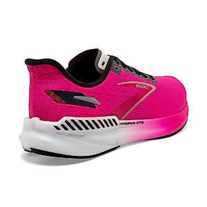 Brooks Women’s Hyperion GTS Supportive Running Shoe - Pink Glo/Green/Black - 8.5 Medium