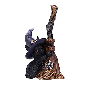 Nemesis Now Familiars Broom 11.5cm, Black