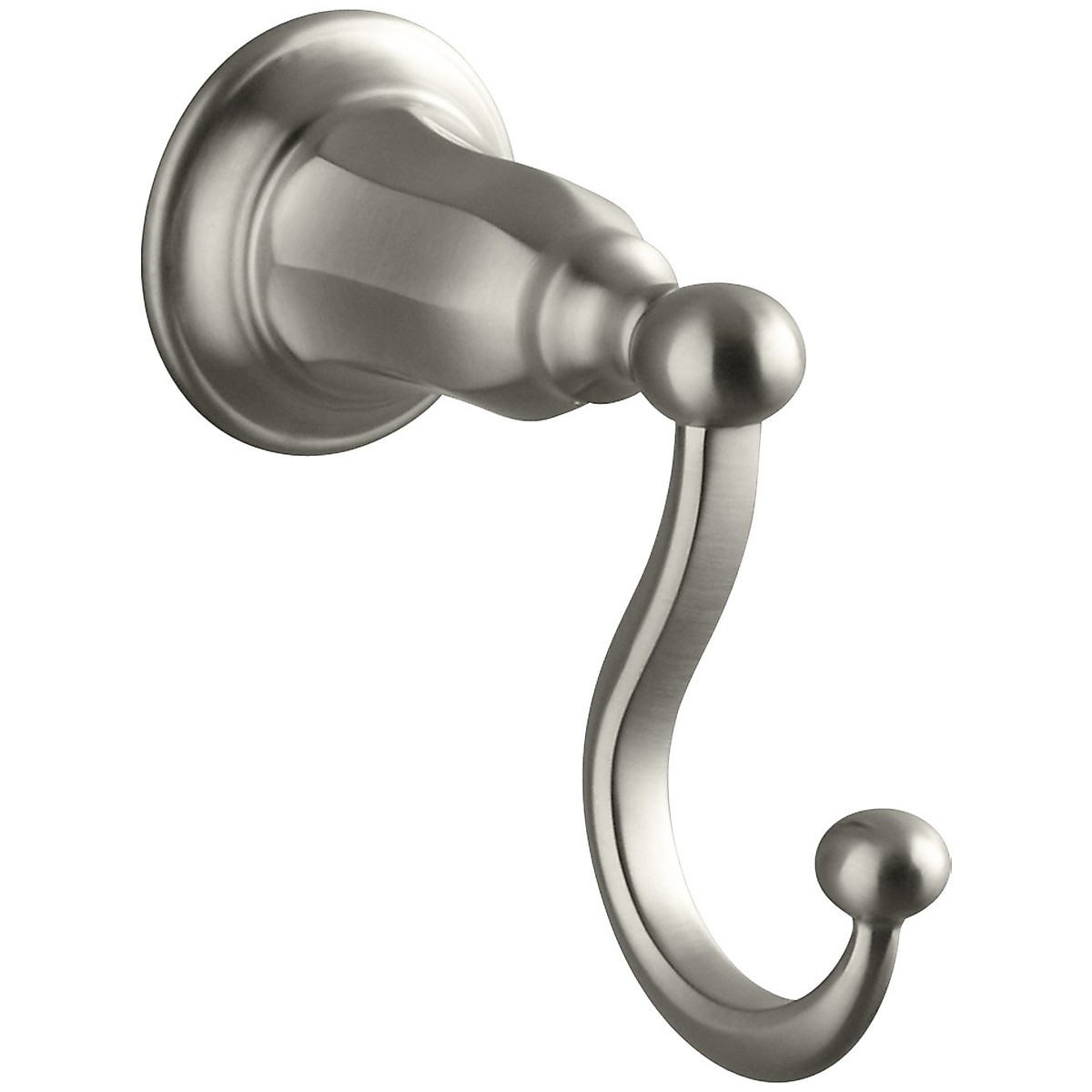 Kohler 489978 Robe Hook, Vibrant Brushed Nickel