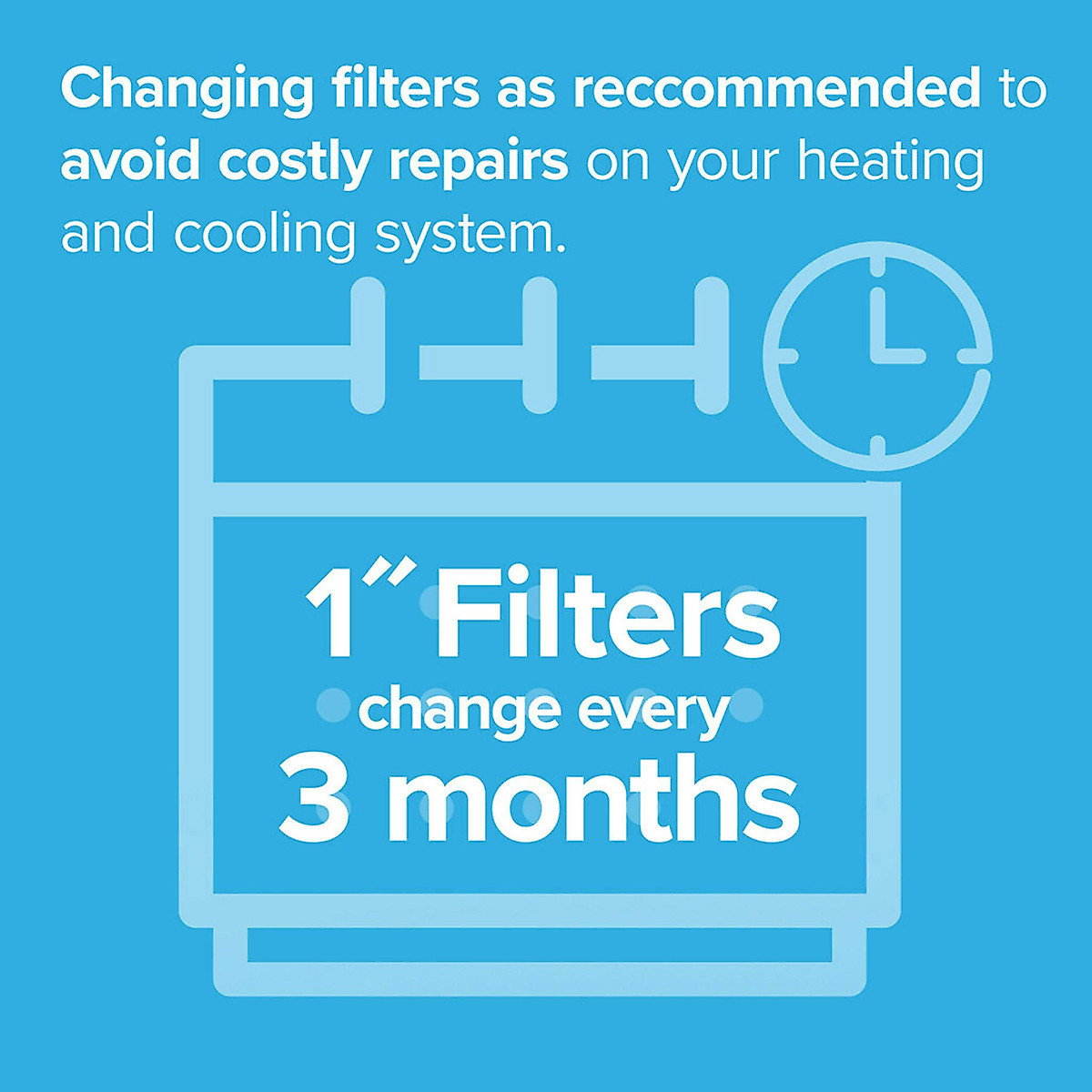 Filtrete 20x20x1 Air Filter, MPR 1000, MERV 11, Micro Allergen Defense 3-Month Pleated 1-Inch Air Filters, 2 Filters