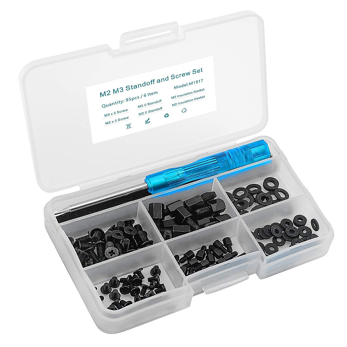 M2.0 M3.0 Standoff and Screw Set Laptop Notebook Personal Computer SSD HDD Screws Kit for SSD Memorial Motherboard HDD