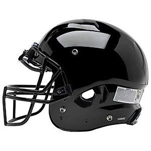 Schutt Sports Vengeance A11+ Youth Football Helmet (Facemask NOT Included), Black, X-Large