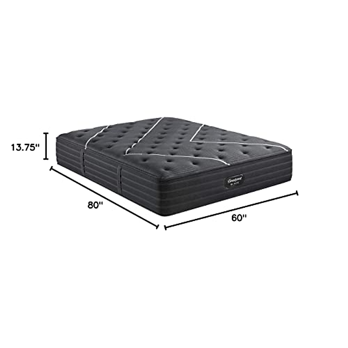 Beautyrest Black C-Class Plush Queen Mattress