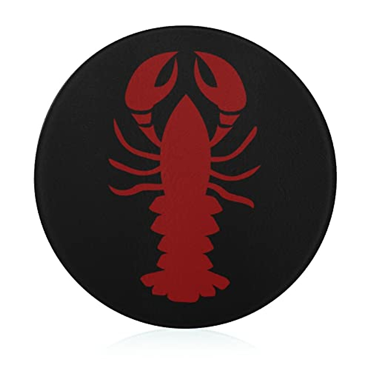 Lobster Cutting Board Tempered Glass Chopping Board for Kitchen Hotel