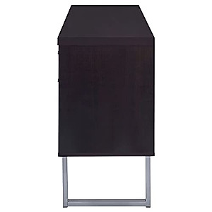 Coaster Home Furnishings Lawtey 5-Drawer Credenza with Adjustable Shelf Cappuccino