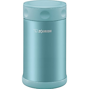 Zojirushi Stainless Steel Food Jar, 25-Ounce, Aqua Blue