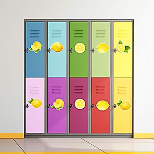 60 Pieces Lemon Cut Out Accents Mini Lemon Cutouts Paper Decorations Versatile DIY Fruit Sign Cutouts for Summer Bulletin Board Classroom School Party