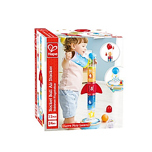 Hape Rocket Ball Air Stacker,24+ Months