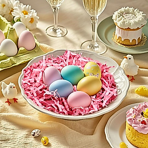 HAPPY POTATO 1 LB Gold Shredded Paper for Gift Baskets, Crinkle Cut Paper Shred Filler, Crinkle Paper for Gift Wrapping