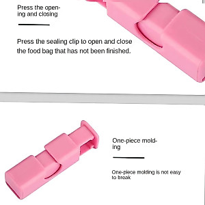 amusediy 2025 New Chip Clips, Bag Clips for Food Storage, Squeeze Clips for Chips, Reusable Grocery Bag Clips for Chips and Other Food Bags (20Pcs)