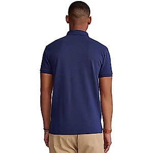 POLO RALPH LAUREN Mens Big & Tall Classic Fit Short Sleeve Big Pony Mesh Polo (3XB, Navy)