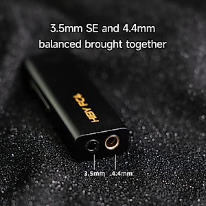 HiBy FC4 Portable Headphone amp dac mqa dongle USB dac high Driving Power MQA 16X PCM 768kHz DSD 256 Native for Android/iOS/Mac/Windows.