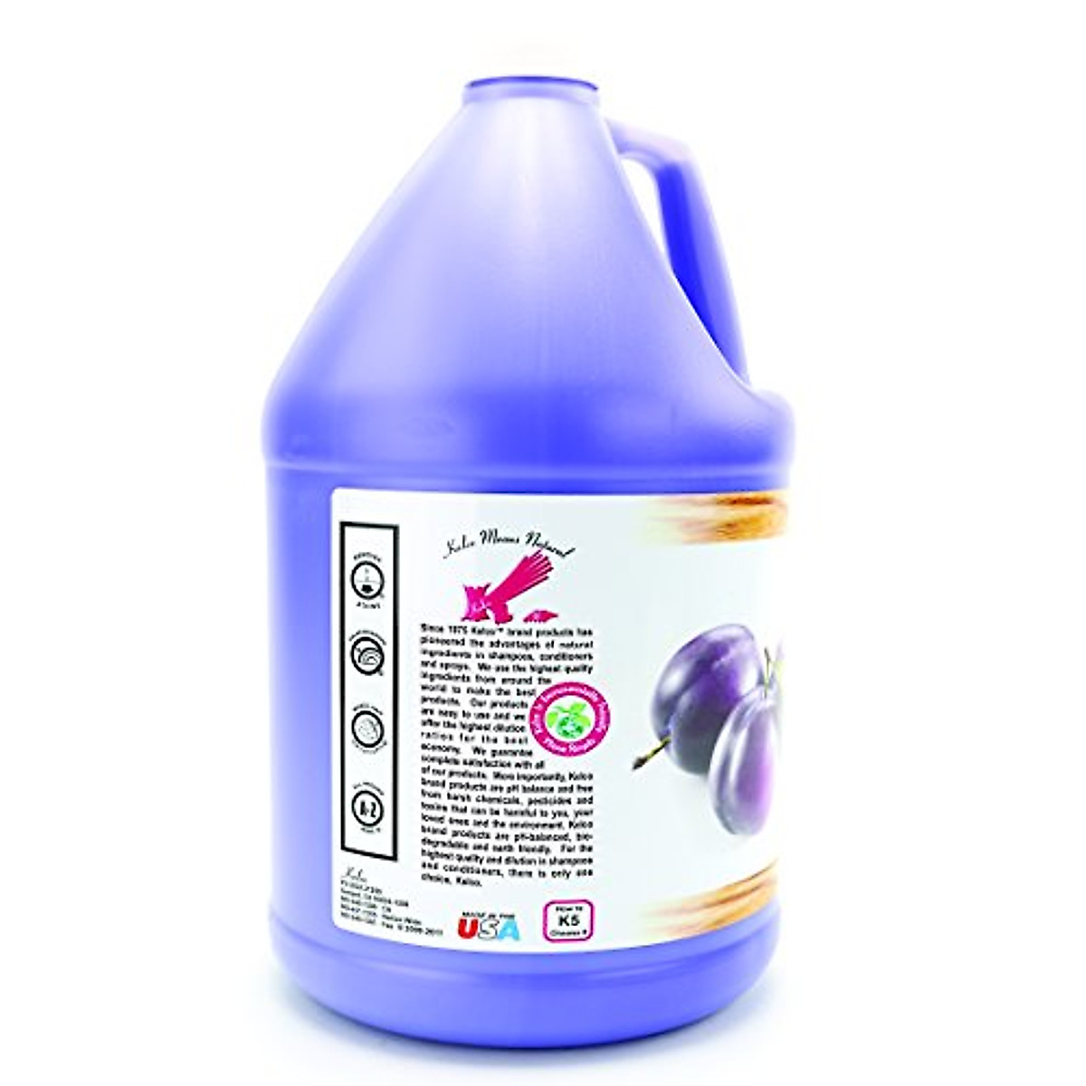 Kelco 50:1 Plum White Shampoo Gallon