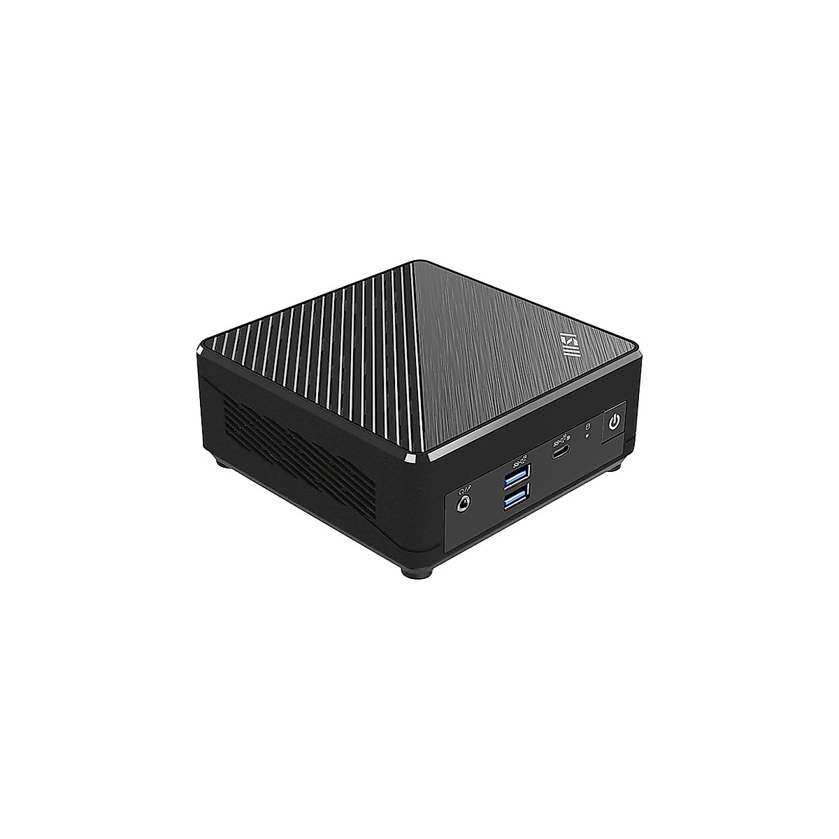 MSI Cubi N Ultrasmall PC, Intel Pentium N200, 4GB Memory, 128GB SSD, Dual Display, Windows 11 PRO Entry (ADL-005US), Black