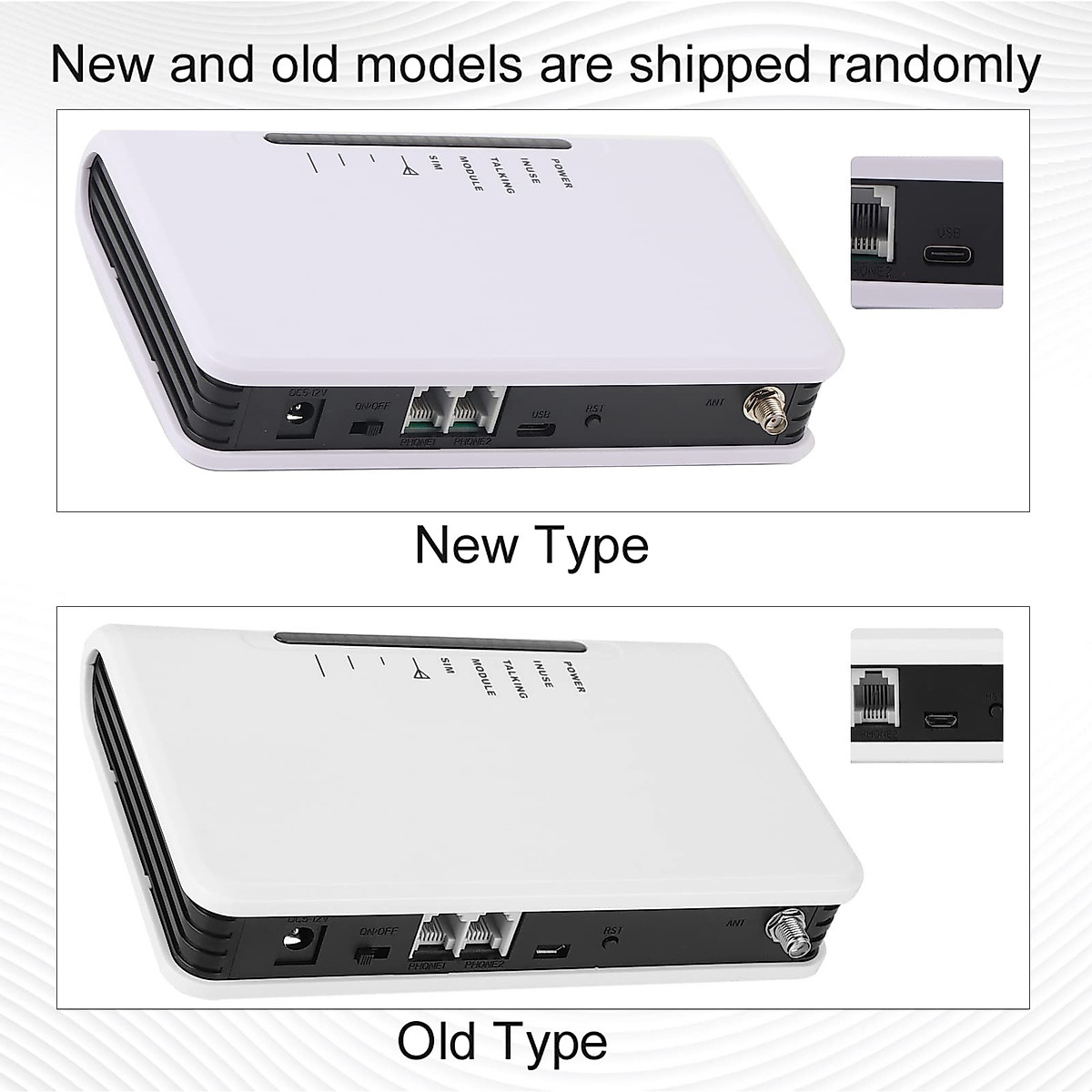 WirelessTerminal, Fixed Terminal Quad-Band GSM 850/900/1800/1900MHz Alarm 100-240V for Home(US Plug)