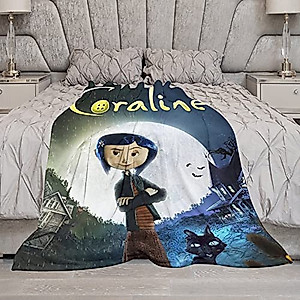 Ultra-Soft Anime Blankets Throw Blanket Fleece Blankets for Couch Bed Sofa, Warm Bedding Blanket 40"x50"