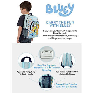 Bluey Kids Backpack Blue