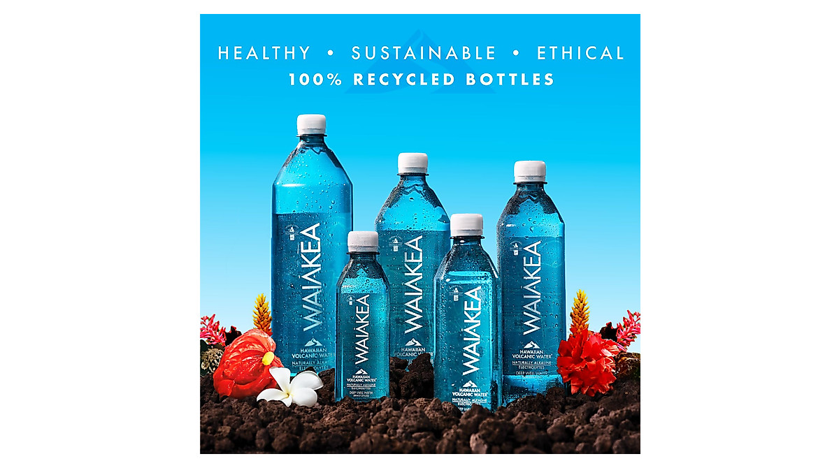 Waiākea Hawaiian Volcanic Water - Naturally Alkaline & Eco-Friendly