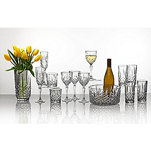 Marquis By Waterford Crystalline Markham Bowl, 9", Clear, 48 fluid ounces
