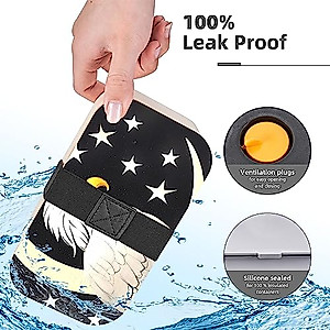 White Head Sculpture Sketch Adult Lunch Box, Bento Box, With Cutlery Set Of 3, 2 Compartments, Rectangular, Lunch Box For Adults