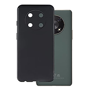 AQGG for Cubot Max 3 [6.95"] Case, Soft Silicone Bumper Shell Black Flexible Rubber Phone Protective Cases TPU Cover for Cubot Max 3 -Black