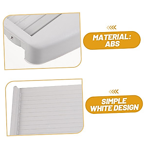 Angoily 1 Set Human Body Desk Keyboard Tray Keyboard Stand Accessories Slide Rail Table Under The Table Keyboard Drawer Keyboard abs Set Desktop Keyboard Holder Drawer Slider