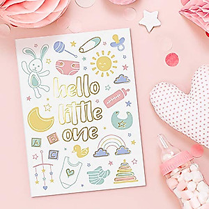 Sweetzer & Orange Unisex Baby Shower Card Girl and Boy Pack. Set of 24 Boxed Greeting Cards and Envelopes. Baby Shower Cards for Girl and Baby Shower Cards for Boy. 4x5.5” New Baby Card Note Cards