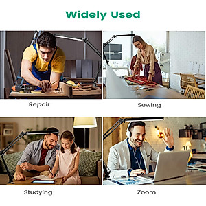 LED Bar Clamp Swing Arm Desk Lamp for Architect Drafting and Computer Light