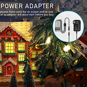 KONKIN BOO Replacement AC Adapter for Lemax # 74707 4.5 Volt Spooky Town Accessory Switching Power Cord