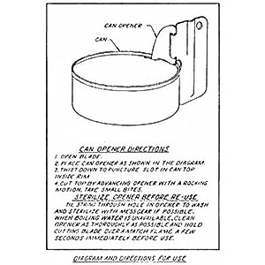 P-38 Can Openers - US Shelby Model P38 - GI Military Can Openers - Stainless Steel Can Openers (20)