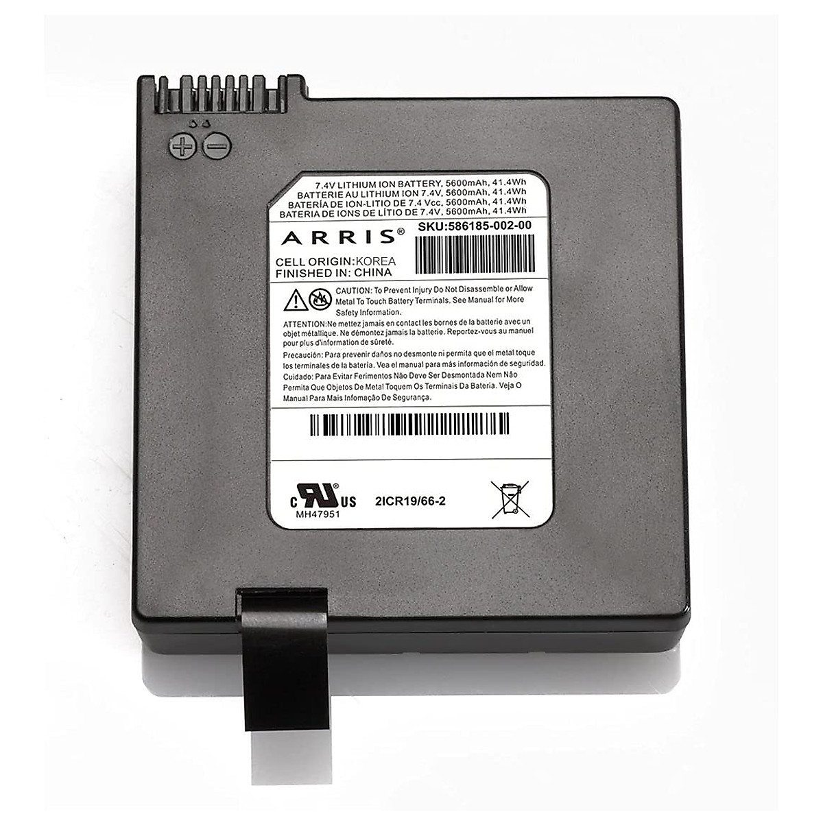 ARRIS 7.4V 5600mAh Lithium-ion Li-ION Battery 586185-002-00 AT&T U-Verse NVG599