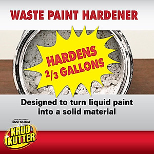 Krud Kutter PH3512 Waste Paint Hardener Crystals, 3.5 oz, Cream