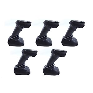 Zebra DS2278 Series Cordless Handheld Standard Range Area Imager Kit with Presentation Cradle and USB Kit, Black, 5 Pack