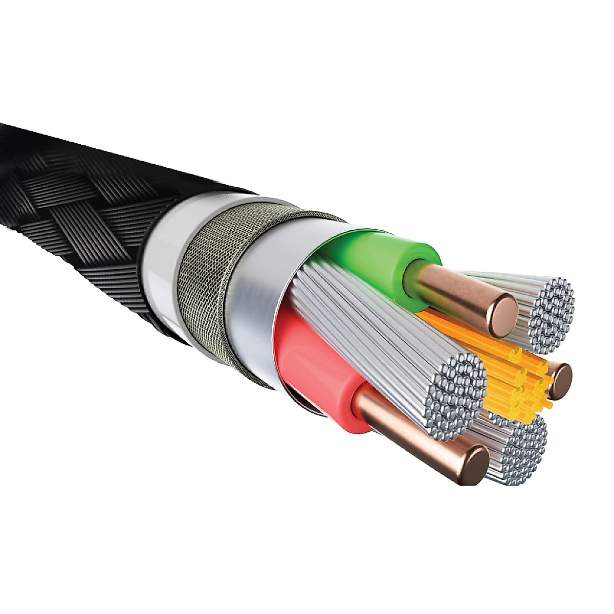 Bionik Lynx: 10-Ft Type-A To Type-C Premium Cable for Xbox Series X/S -Tangle Resistant, Reinforced With Kevlar