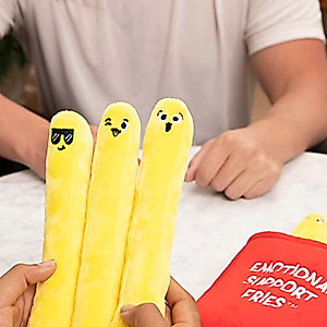 WHAT DO YOU MEME? Emotional Support Fries - The Original Viral Cuddly Plush Comfort Food