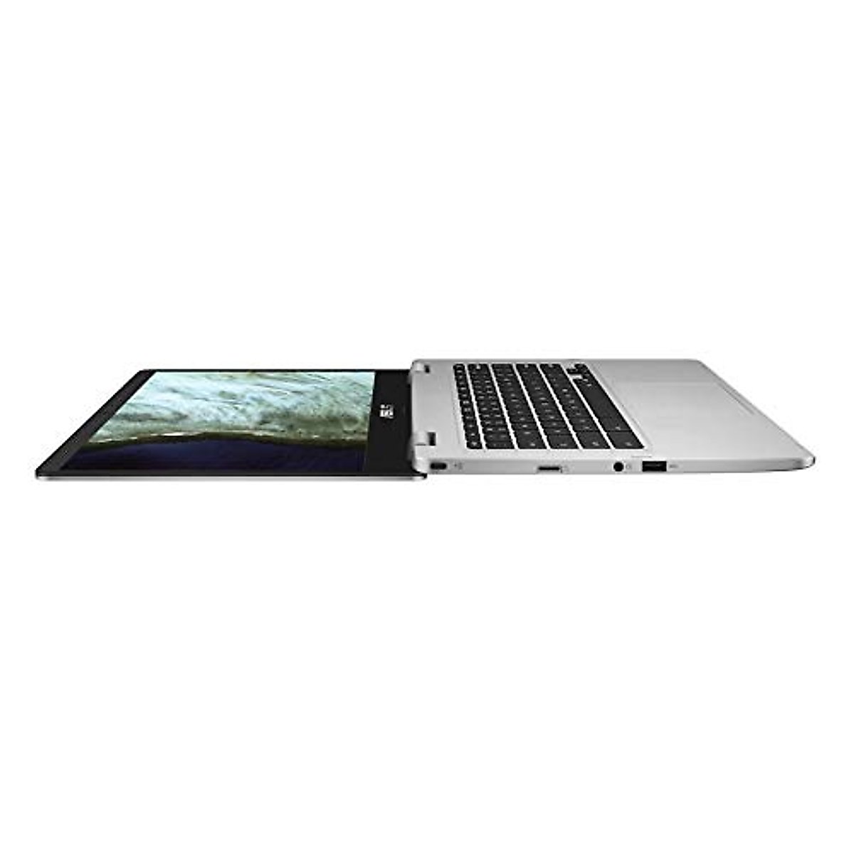 ASUS Chromebook C423NA, 14" HD Nano-Edge Display, Intel Processor N3350, 4GB DDR4, 64GB eMMC, Chrome OS