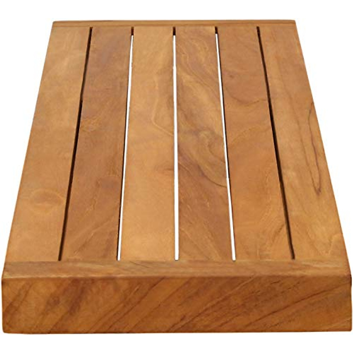 36" Moa Teak Flat Wall Shelf