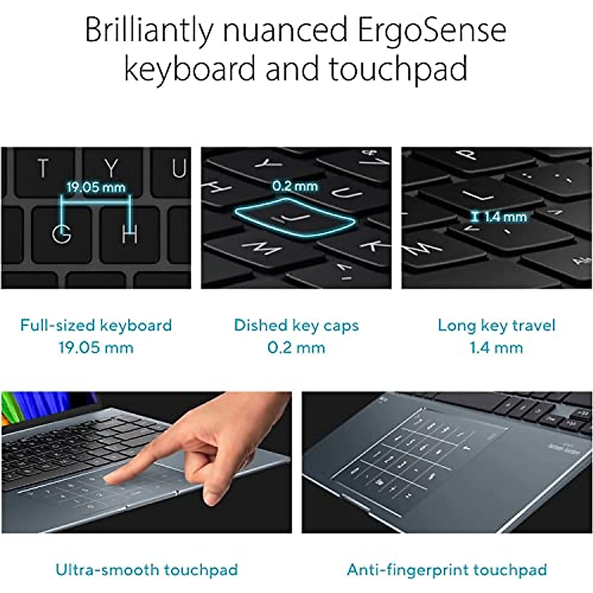 ASUS 2023 Newest Zenbook 14 Inch 2.8K 16:10 OLED Thin Light Business Laptop, Intel Evo 14Cores 12th Gen i7-12700H Up to 4.7Ghz, 16GB RAM, 1TB SSD, Fingerprint, Backlit KB, WiFi 6E + CUE Accessories