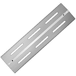 Folocy 15 1/16" Stainless Steel Grill Heat Plates Shield Tent BBQ Gas Grill Replacement Parts for Grill Chef PAT502, Kenmore P01705009E, P01708034E, P02008010A, P02008029A Models