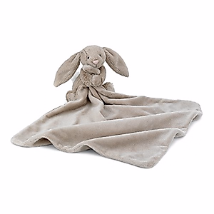 Jellycat Bashful Beige Bunny Baby Stuffed Animal Security Blanket