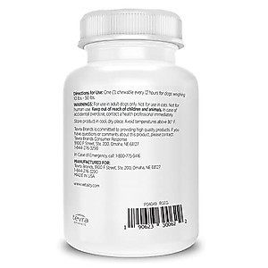 Vetality Canine Aspirin for Dogs | Fast Pain Relief | Large Dogs | Liver Flavor | 120 Chewable Tablets