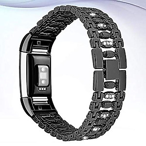 ULTECHNOVO Smartwatch Band Watch Replacement Strap Rhinestone Watch Accessories Watch Strap Watch Frame Wristband