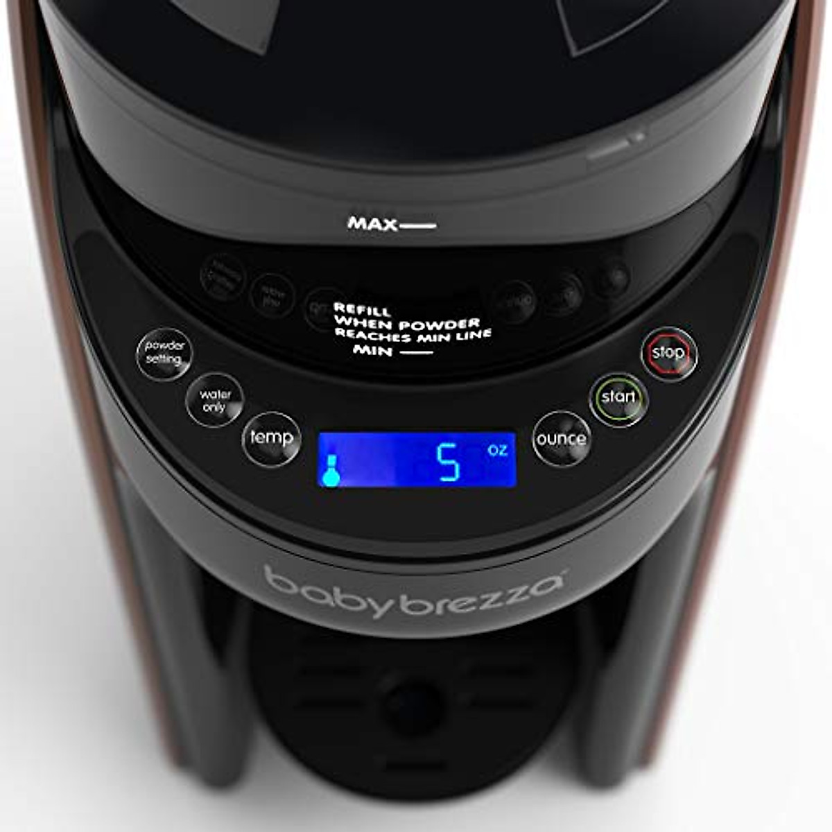 New and Improved Baby Brezza Formula Pro Advanced Formula Dispenser Machine - Automatically Mix a Warm Formula Bottle Instantly - Easily Make Bottle with Automatic Powder Blending, Rose Gold